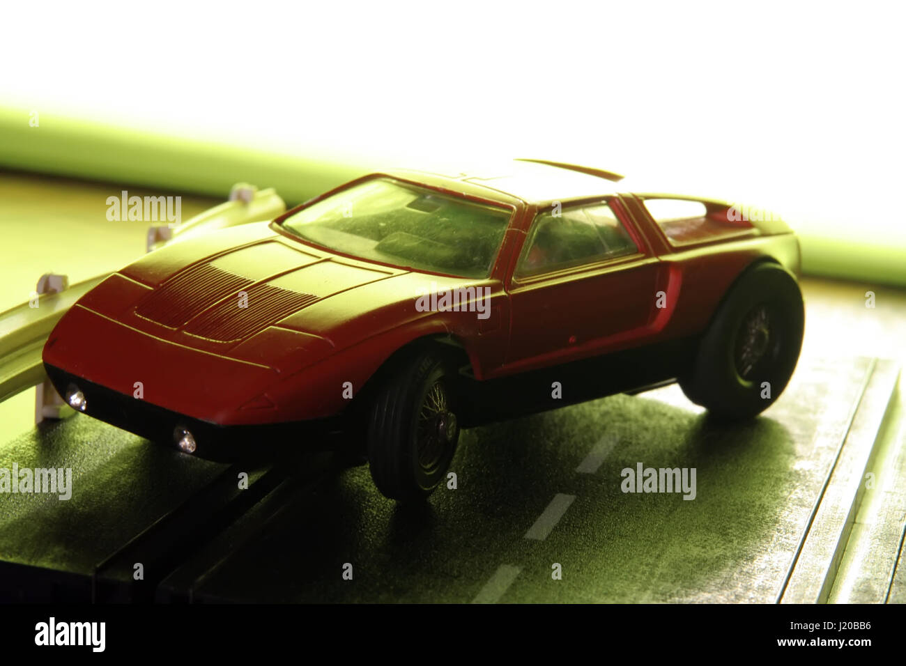 Miniature Model of a racing car Stock Photo - Alamy