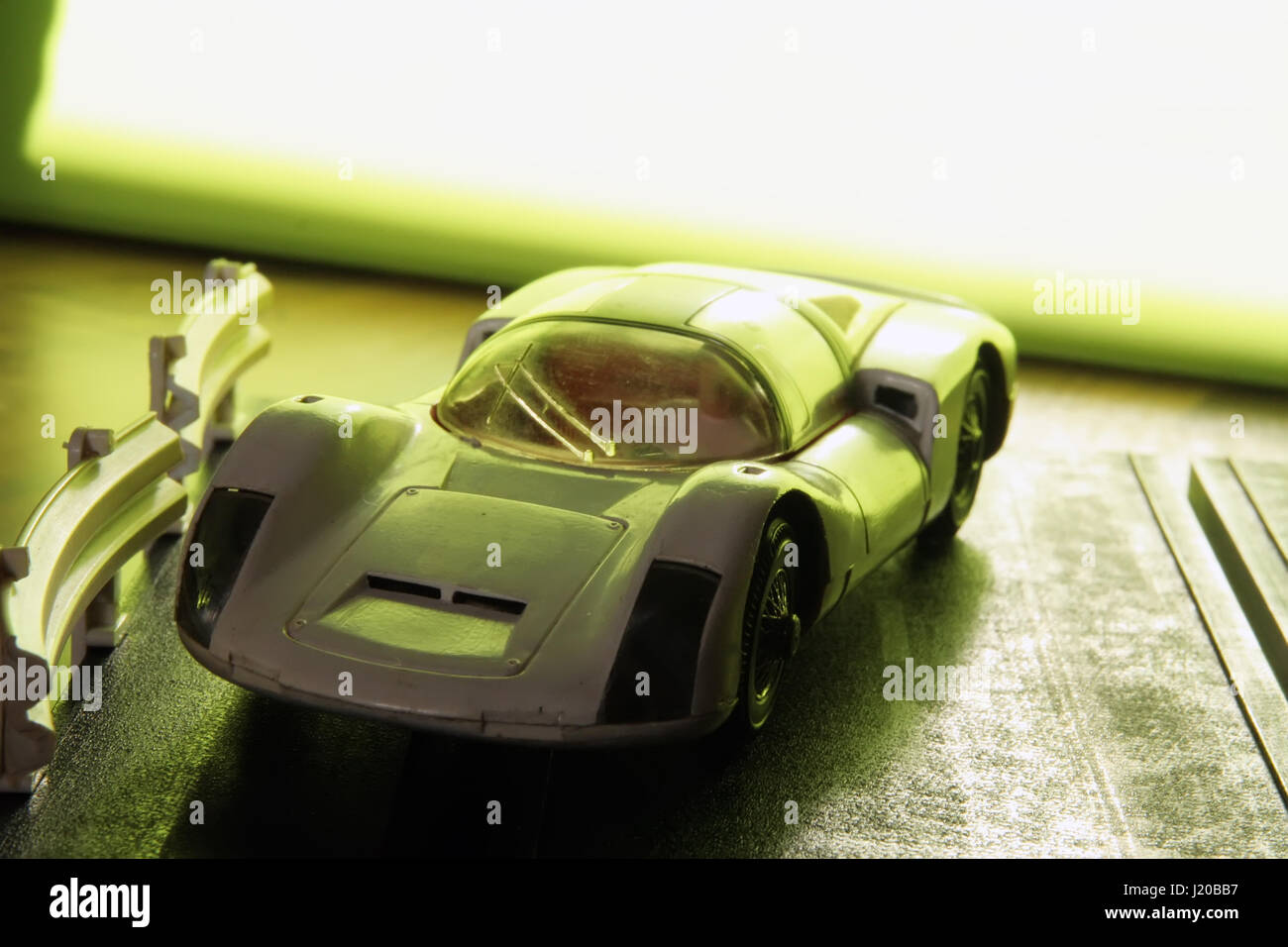 Miniature Model of a racing car Stock Photo - Alamy