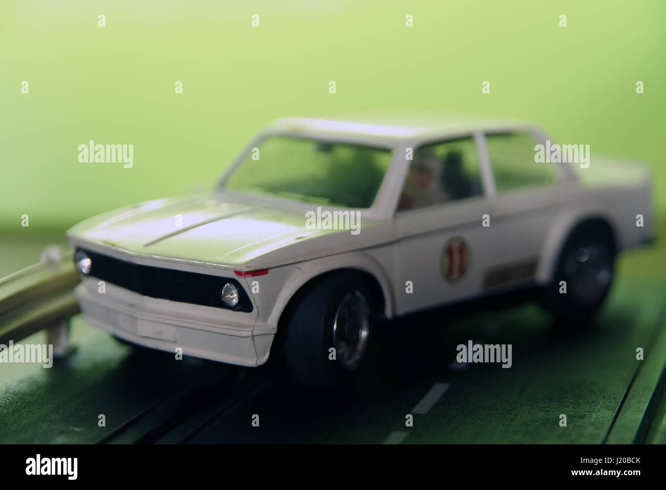 Miniature Model of a racing car Stock Photo - Alamy