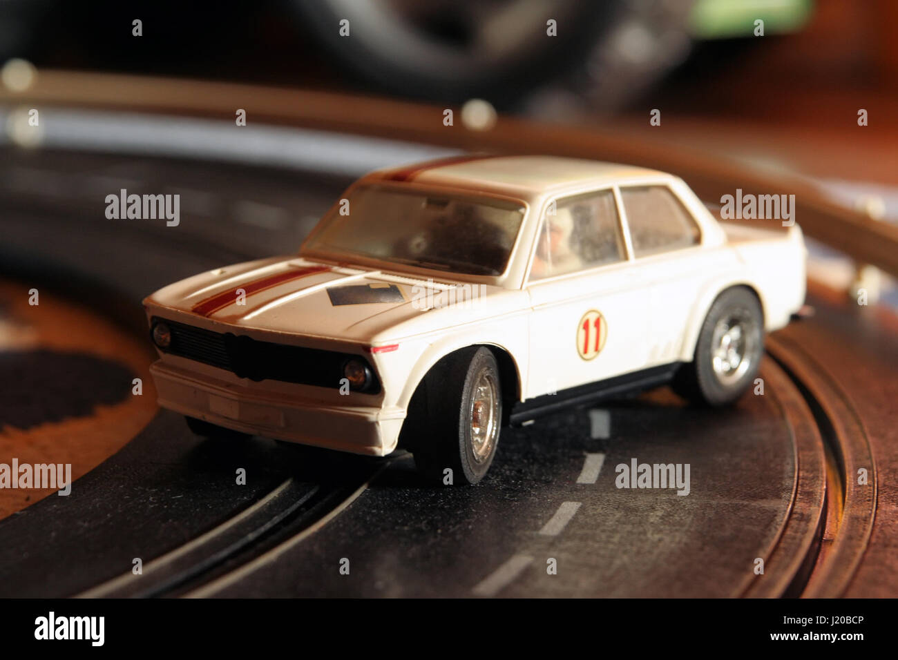 Miniature Model of a racing car Stock Photo - Alamy