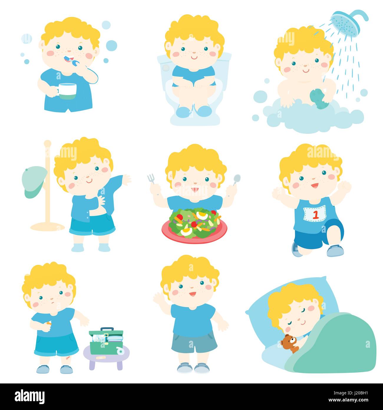 Toilet run Stock Vector Images - Alamy