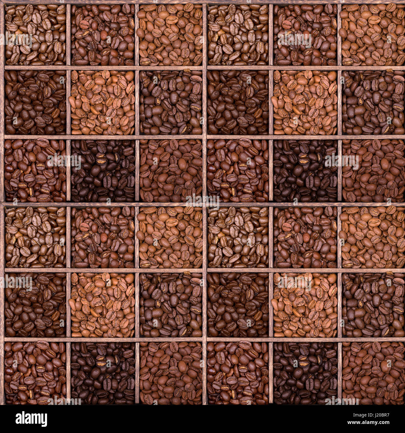 Seamless coffee beans texture hi-res stock photography and images - Alamy