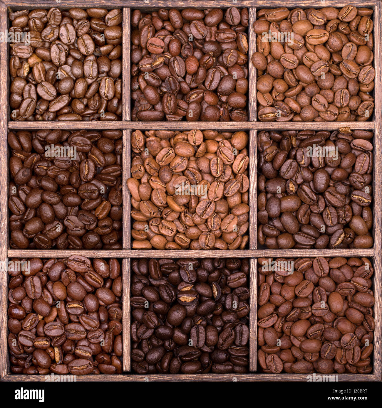 Coffee varieties hi-res stock photography and images - Alamy