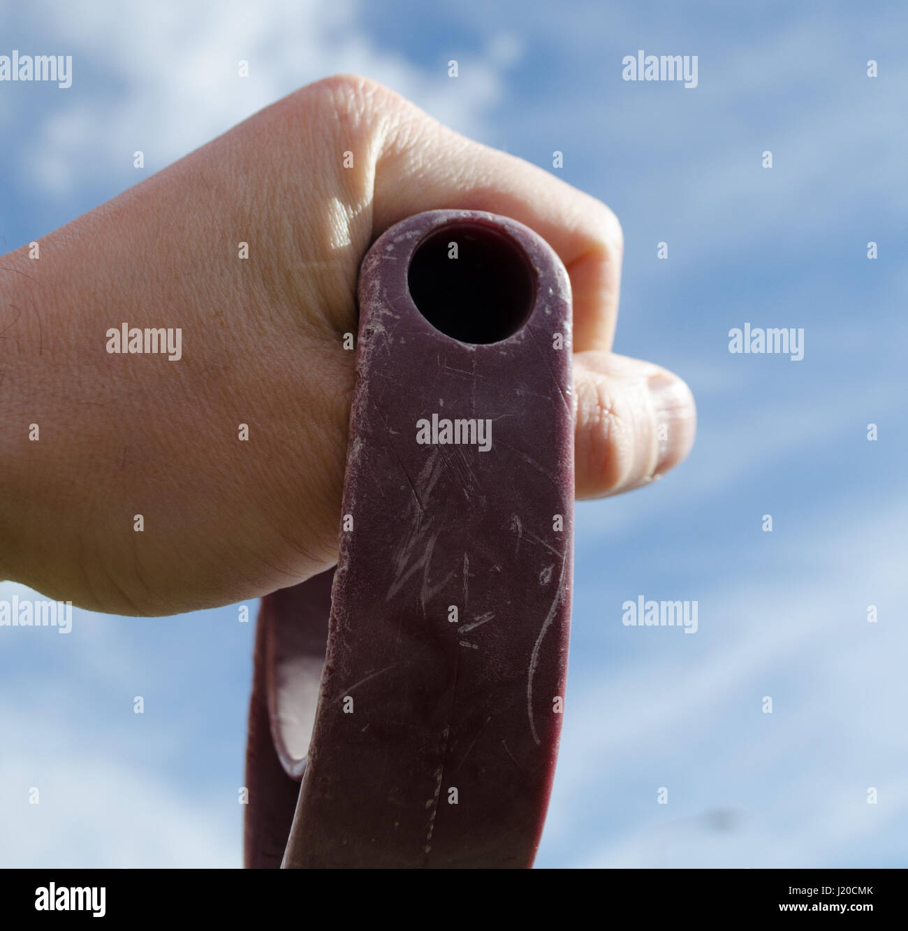 Hand holding shovel hi-res stock photography and images - Alamy