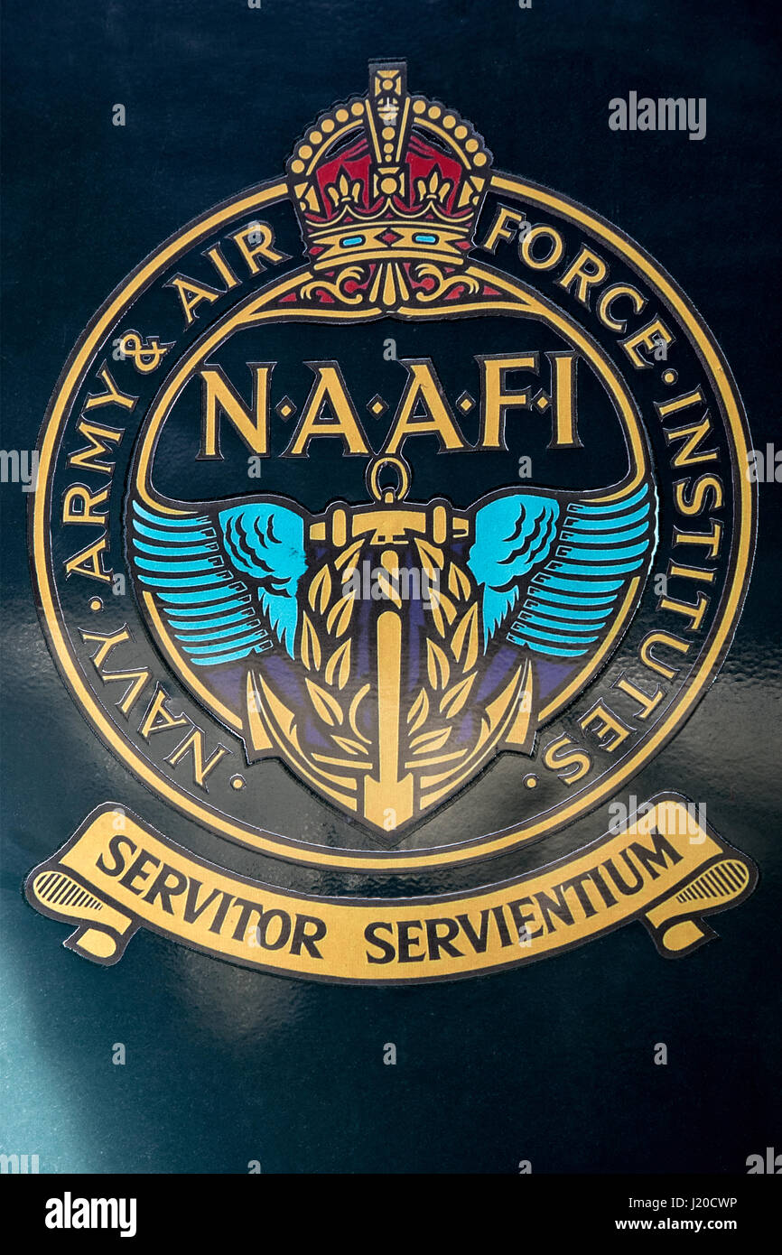 Navy Army and Air Forces Institutes NAAFI badge WW2 Stock Photo - Alamy