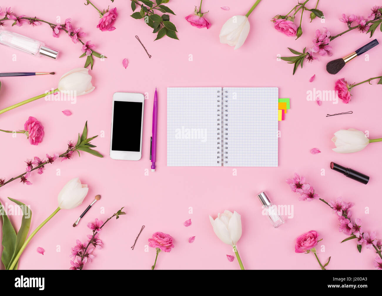 Cute Pink Background For Blog