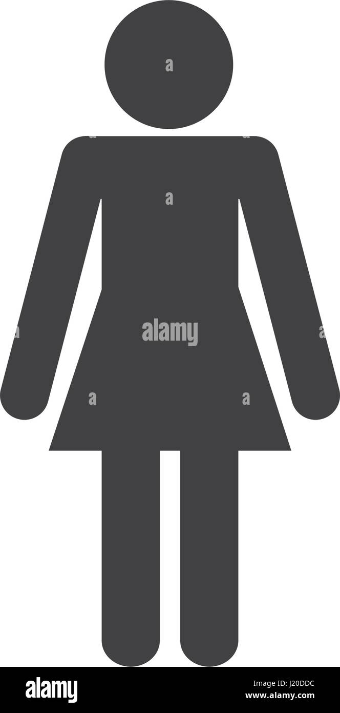 pictogram woman icon Stock Vector Image & Art - Alamy