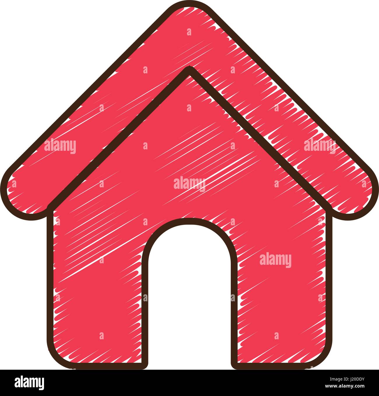 house shape icon Stock Vector Image & Art - Alamy