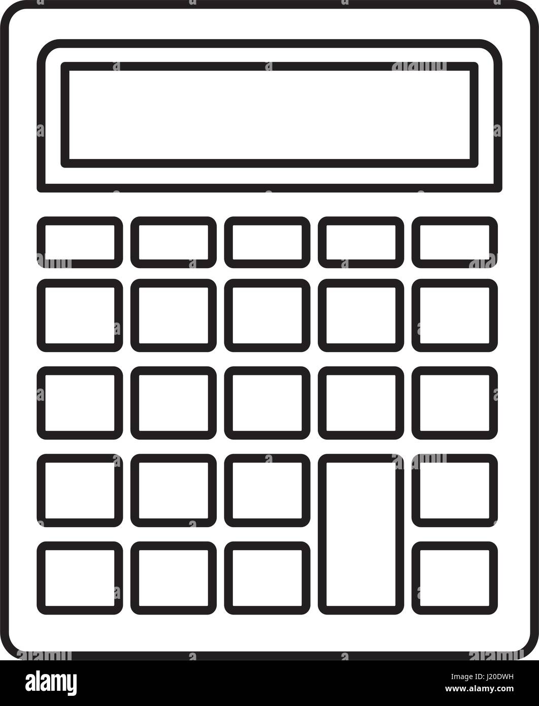 calculator device icon Stock Vector Image & Art - Alamy