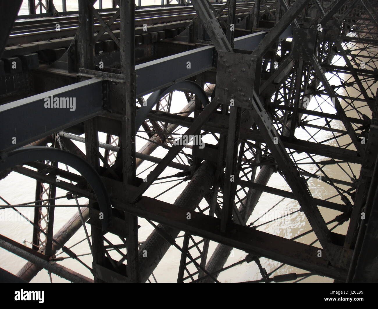 Steel trestle bridge hi-res stock photography and images - Alamy
