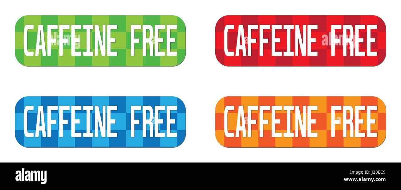 Caffeine word written on Cut Out Stock Images & Pictures - Alamy