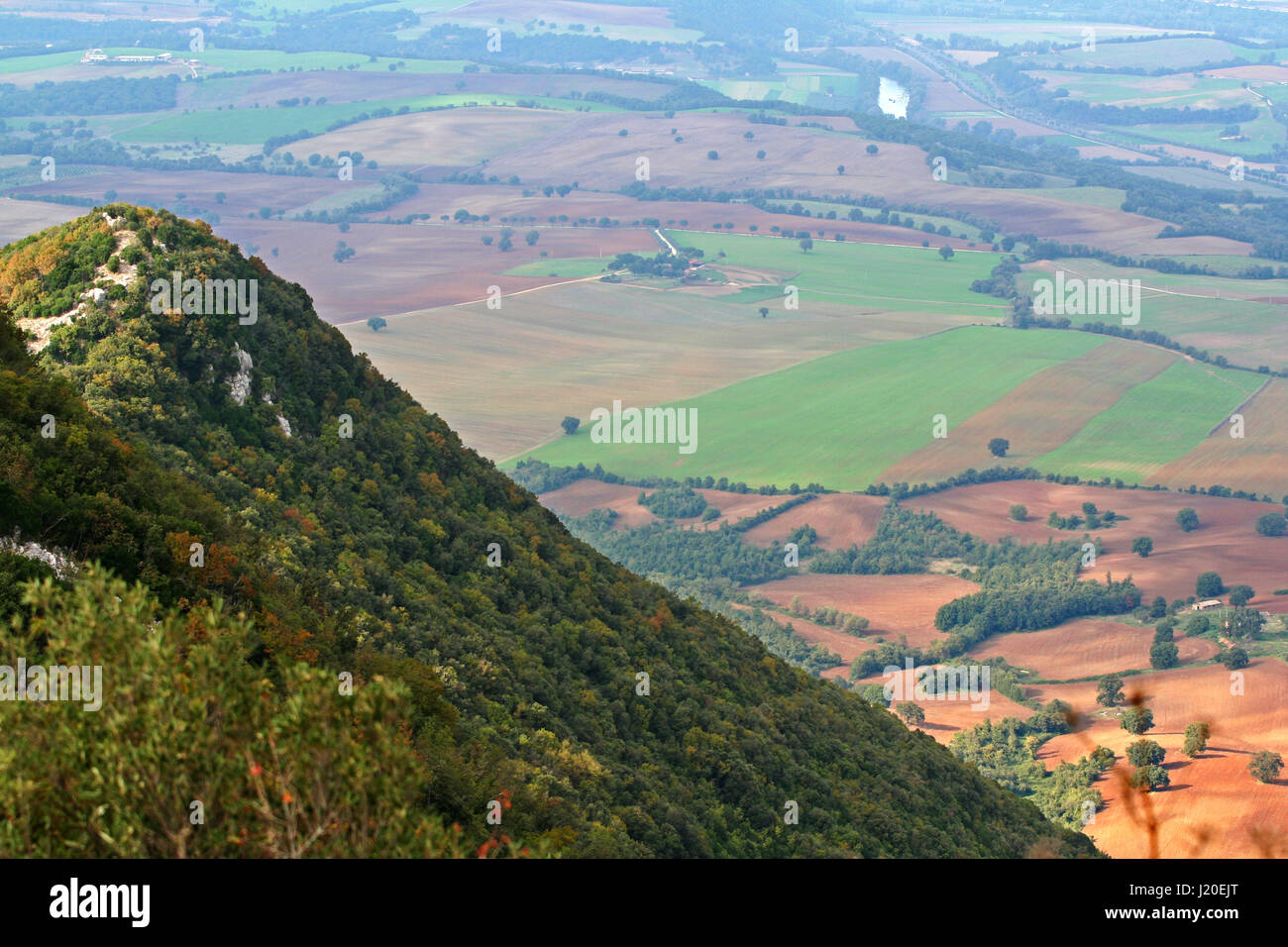 Landscape of the Roman countryside in italy Stock Photo - Alamy