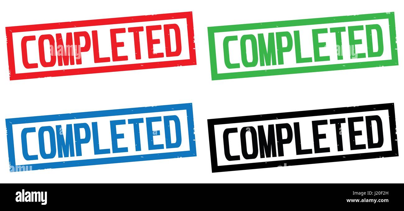 Completed Stamp Sign Seal High Resolution Stock Photography and Images ...