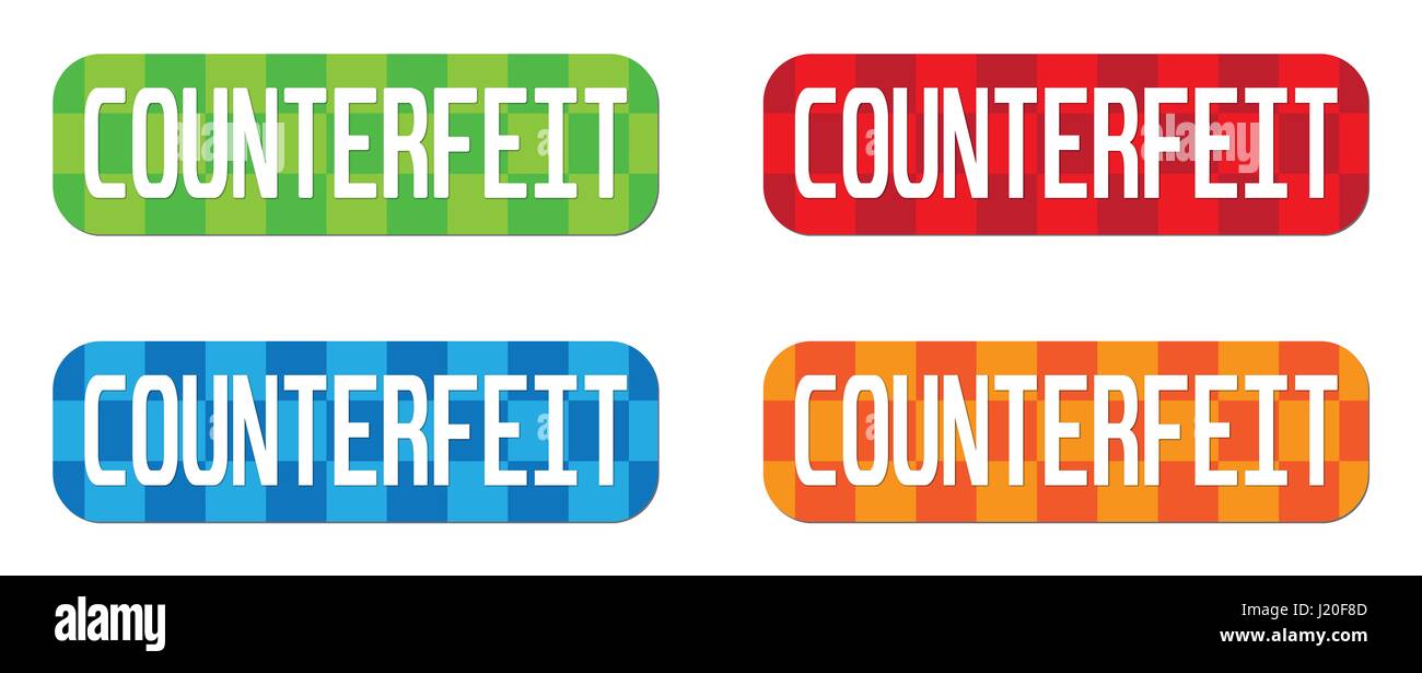 Counterfeit text on black hi-res stock photography and images - Alamy