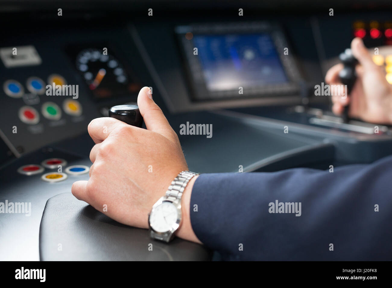 Control panel place locomotive driver hi-res stock photography and ...