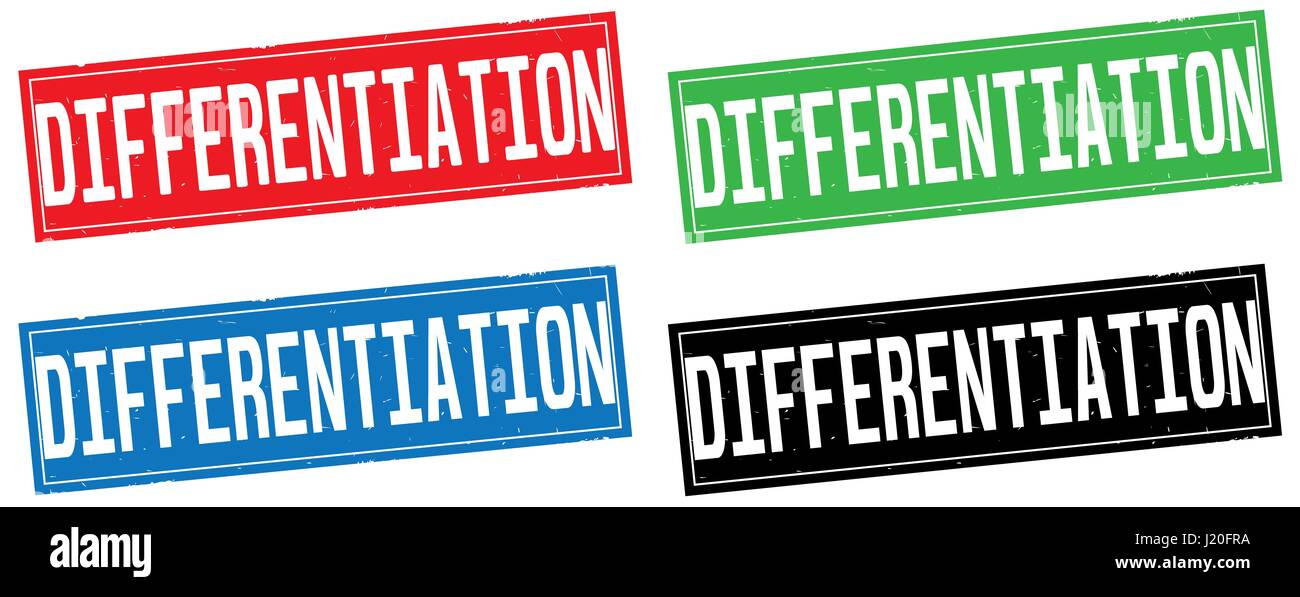 Differentiation in color hi-res stock photography and images - Alamy