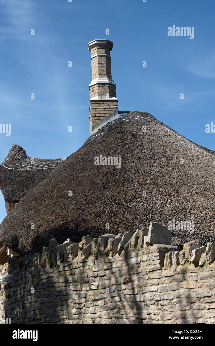 Chimney brick decorative stack hi-res stock photography and images - Alamy