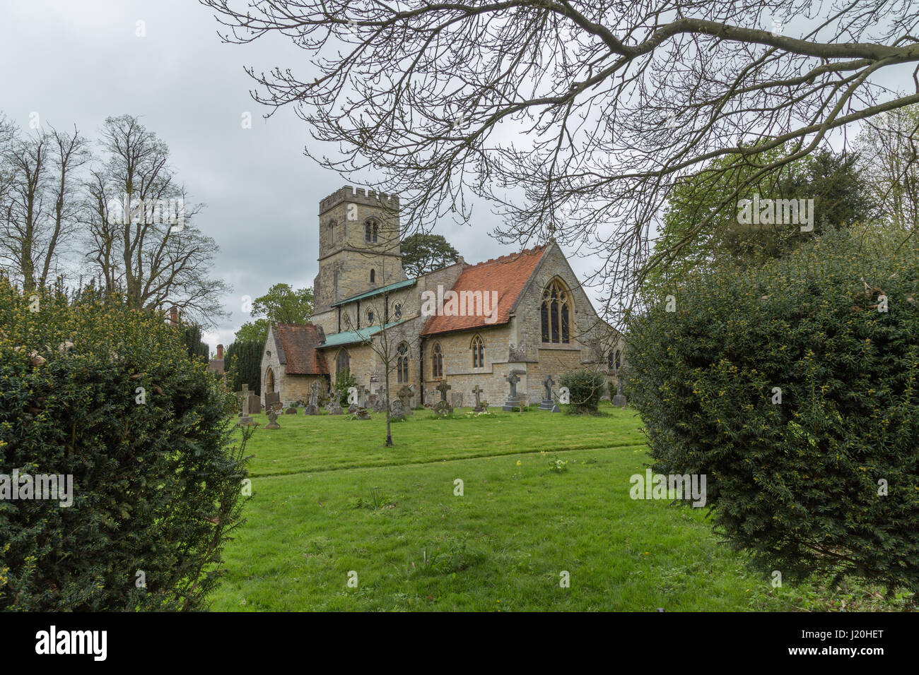 St Mary the Virgin church in the Buckinghamshire hamlet of Addington ...