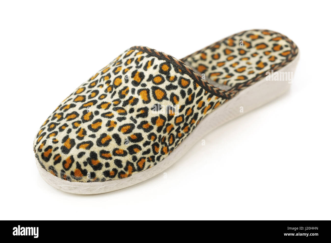 Slipper isolated on white background Stock Photo - Alamy