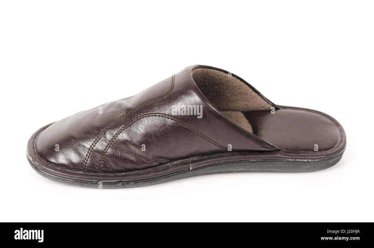 Slipper isolated on white background Stock Photo - Alamy