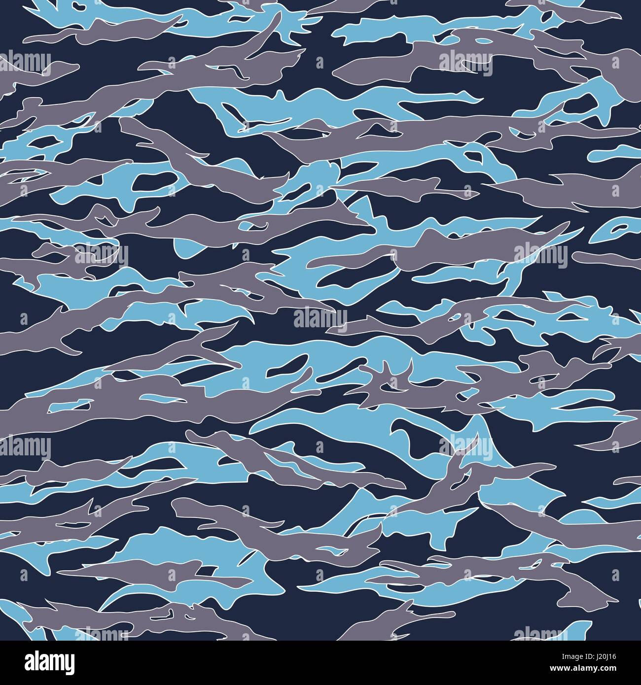 Marines Tiger stripe Camouflage seamless patterns Stock Vector Image ...