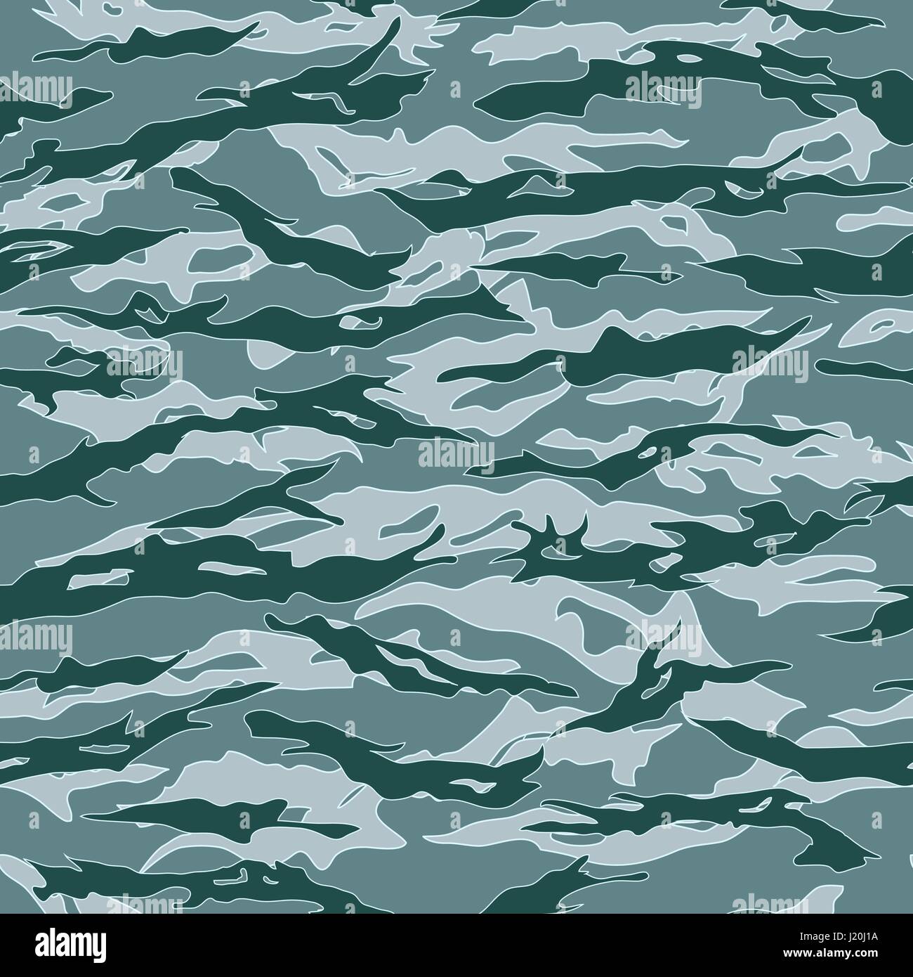 Marines Tiger stripe Camouflage seamless patterns Stock Vector Image ...