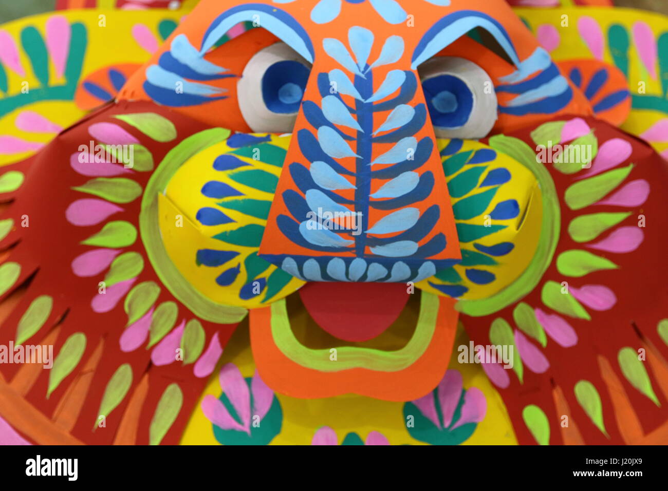Bengali traditional Colorful masks Stock Photo - Alamy