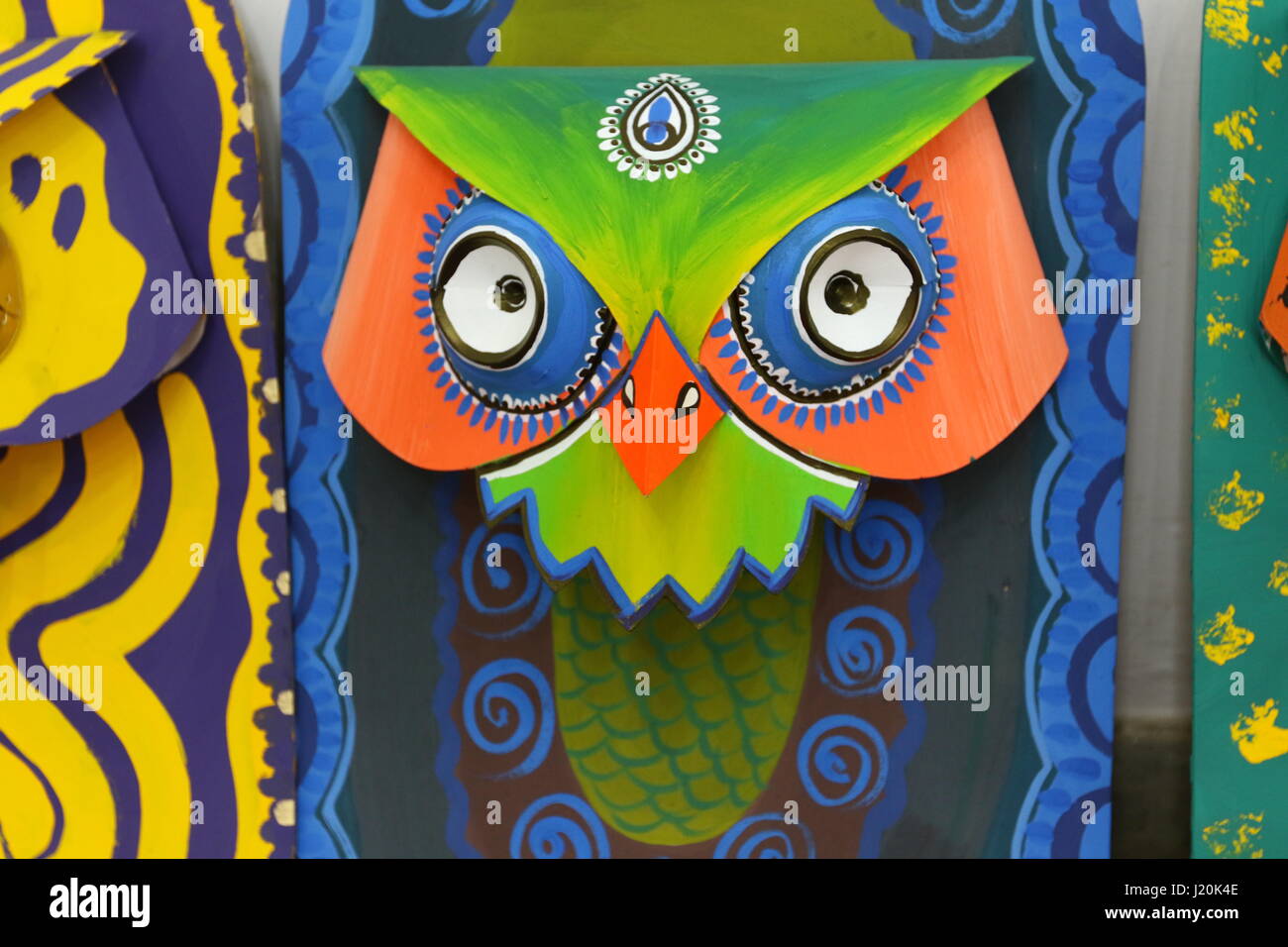 Bengali traditional Colorful masks Stock Photo - Alamy