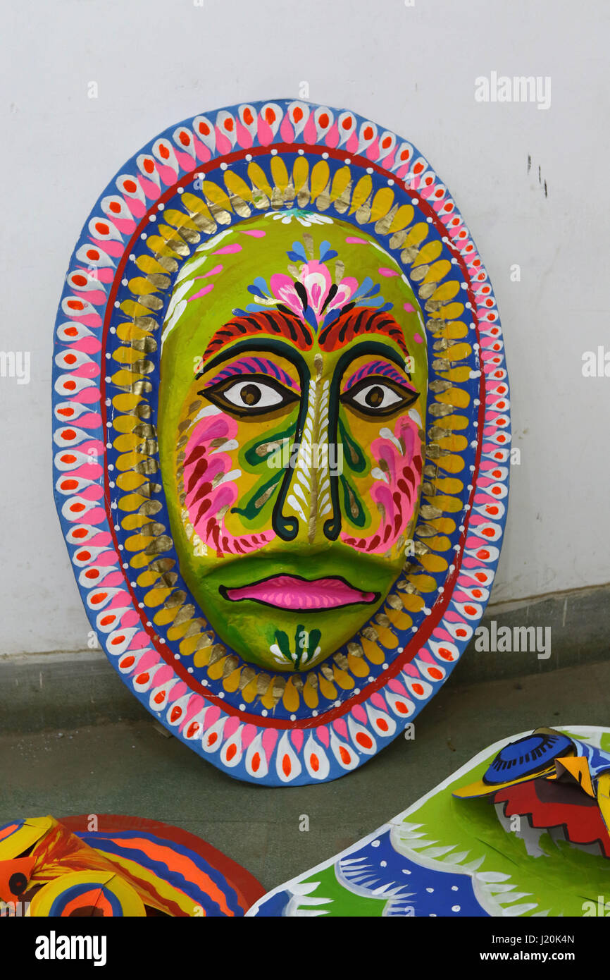 Bengali traditional Colorful masks Stock Photo - Alamy