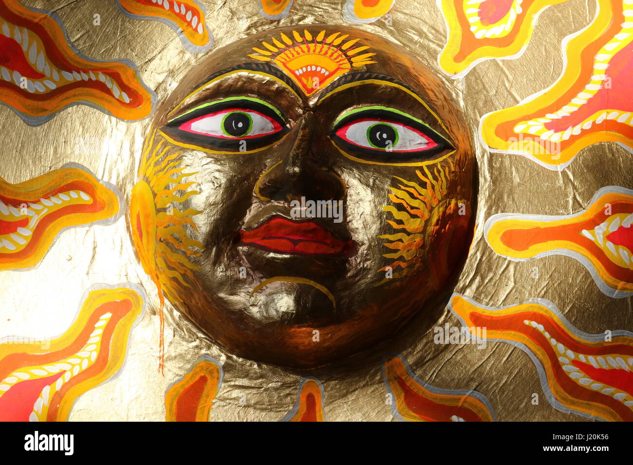 Bengali traditional Colorful masks Stock Photo - Alamy