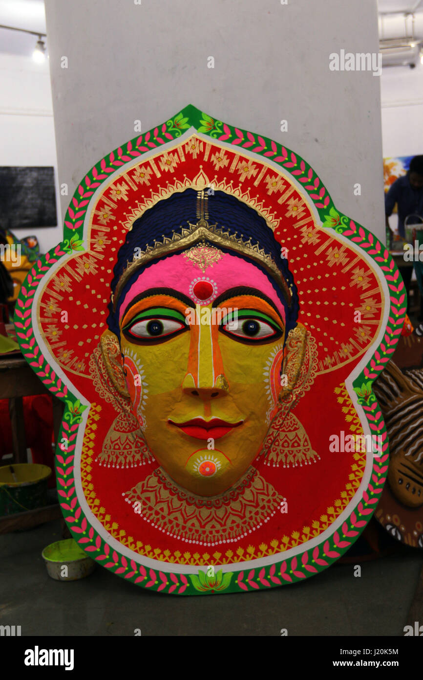 Pohela boishakh masks hi-res stock photography and images - Alamy