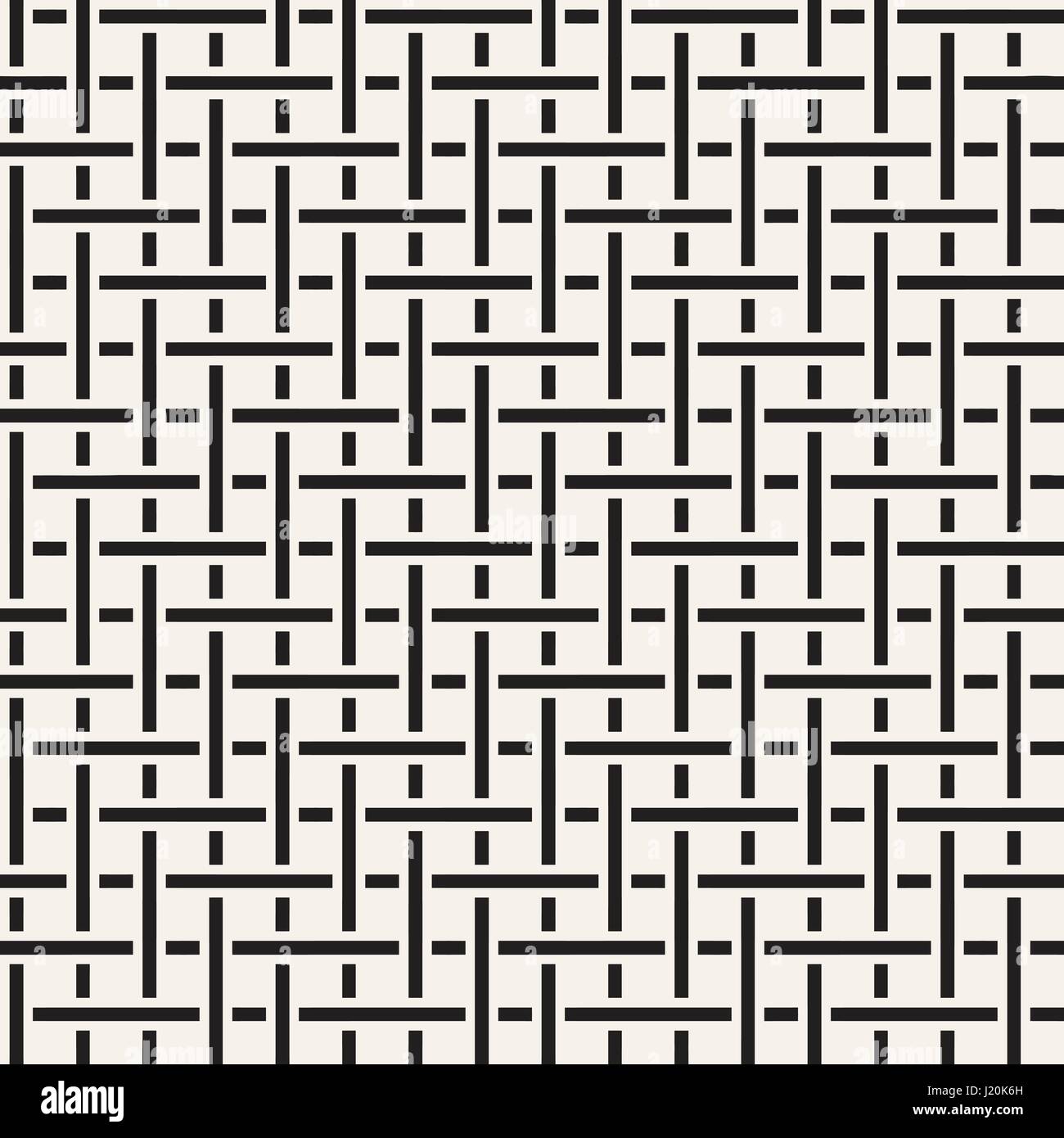 Seamless woven stripes lattice pattern. Modern stylish texture ...