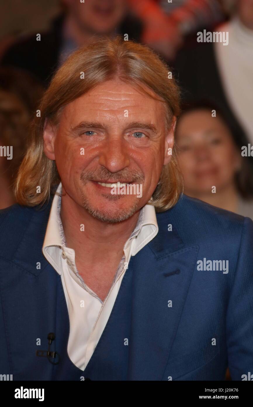 German ZDF TV Talkshow Markus Lanz at Fernsehmacher-Studio Featuring ...