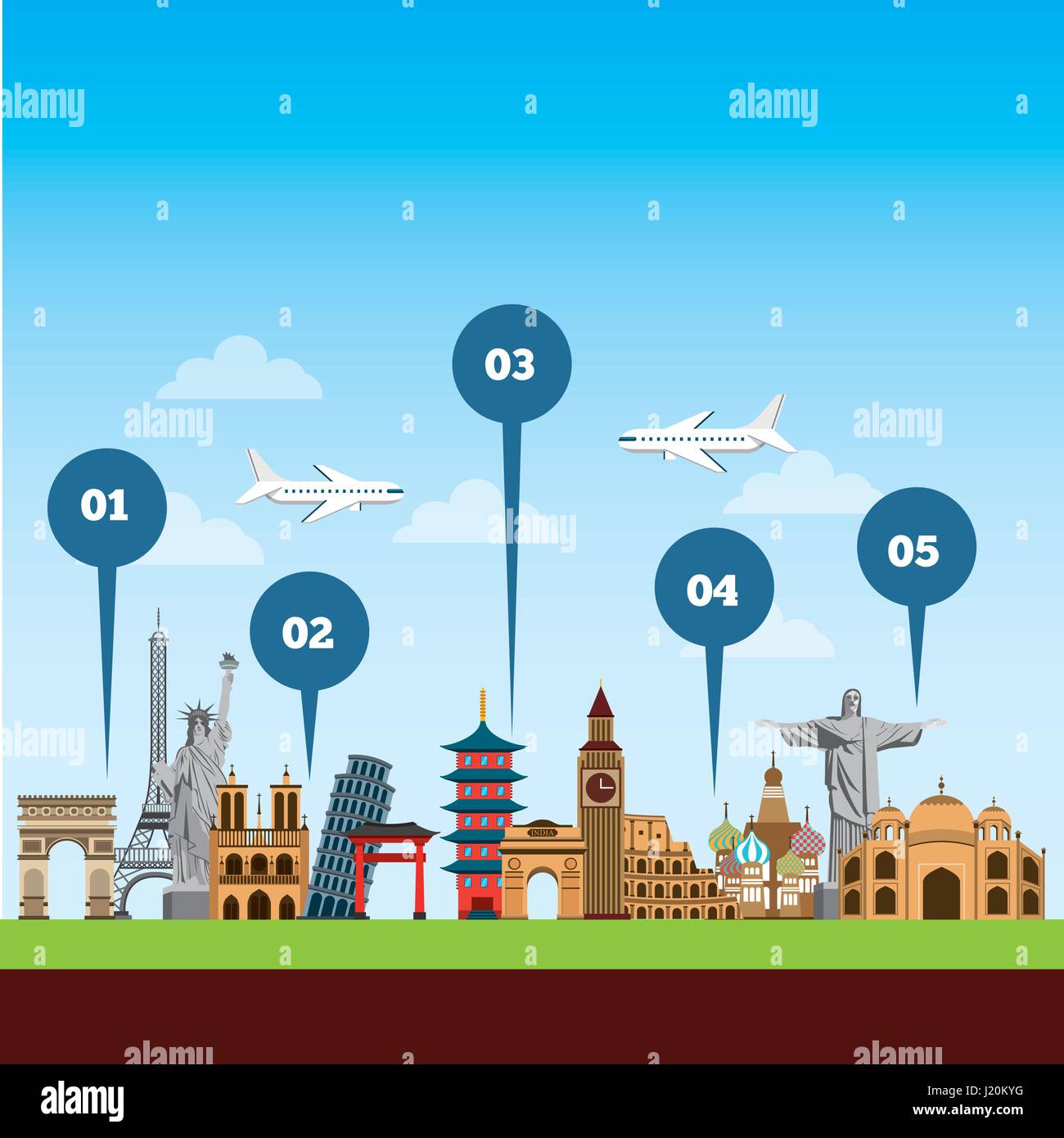 Travel and tourism design Stock Vector Image & Art - Alamy