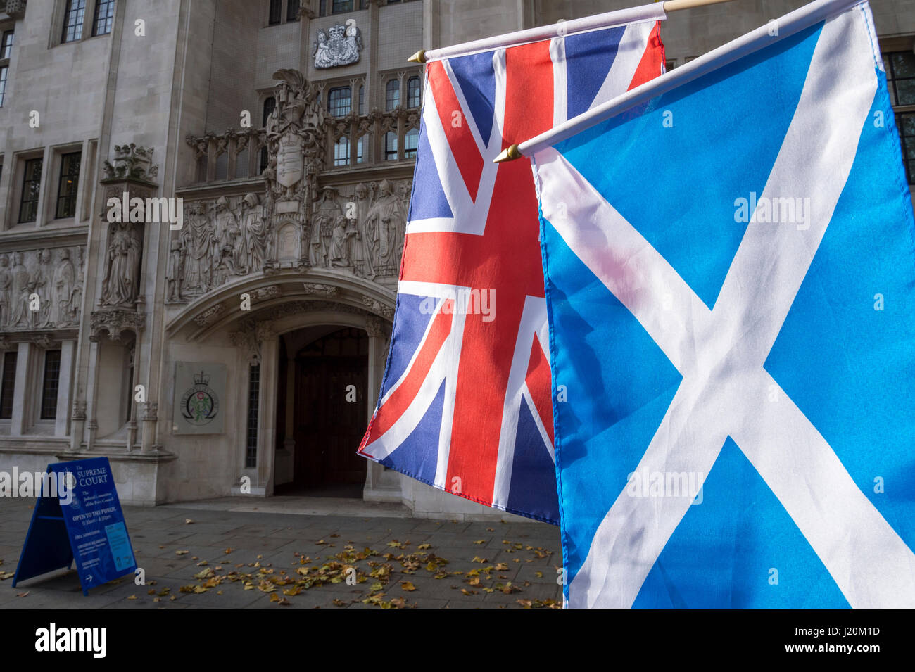 Scottish flag union jack hi-res stock photography and images - Alamy