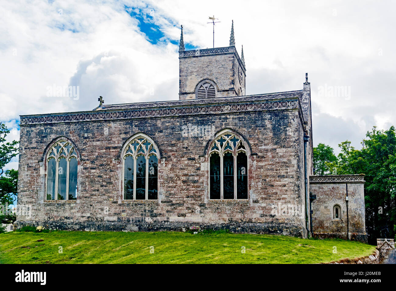 St Nicholas' Church, Moreton Stock Photo - Alamy