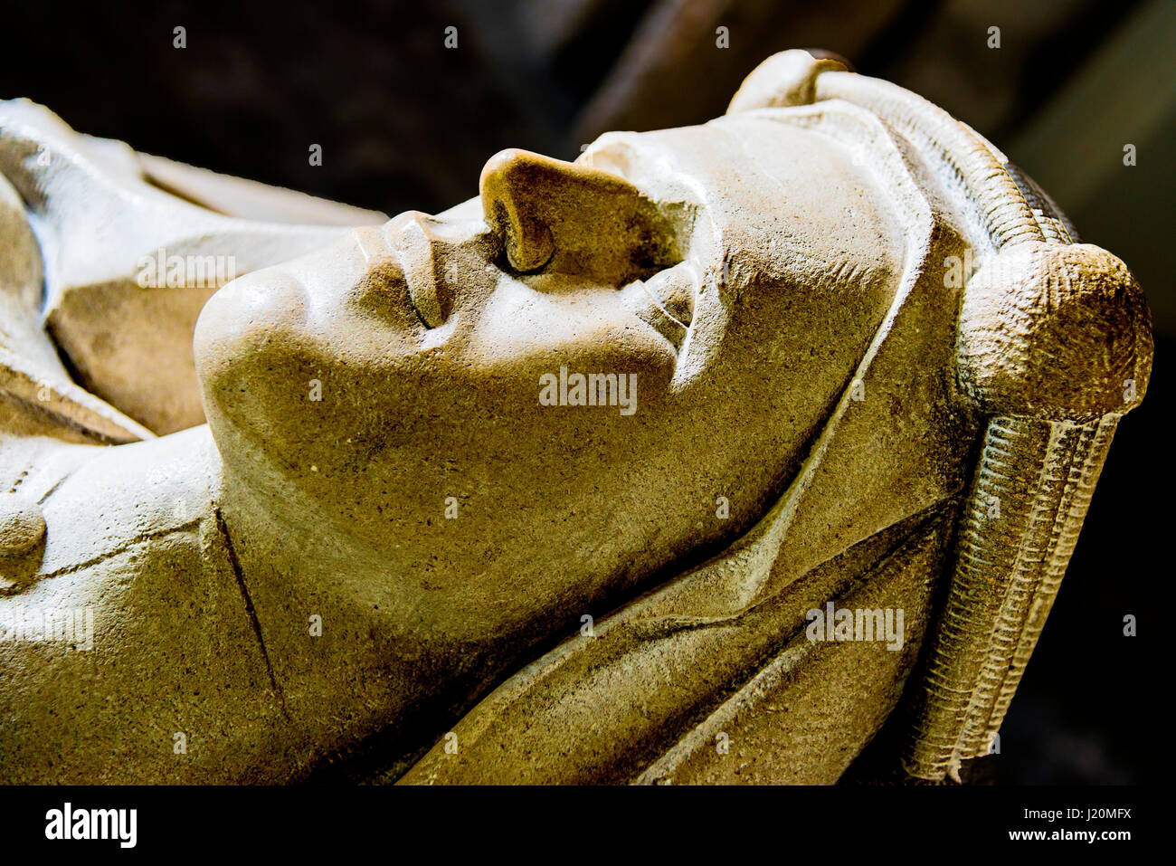 Lawrence of Arabia effigy, St Martin's Church, Wareham, Dorset Stock ...
