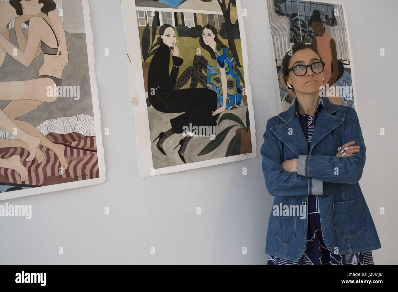 Artist Kelly Beeman presents the new ONESIXONE collection in Madrid ...