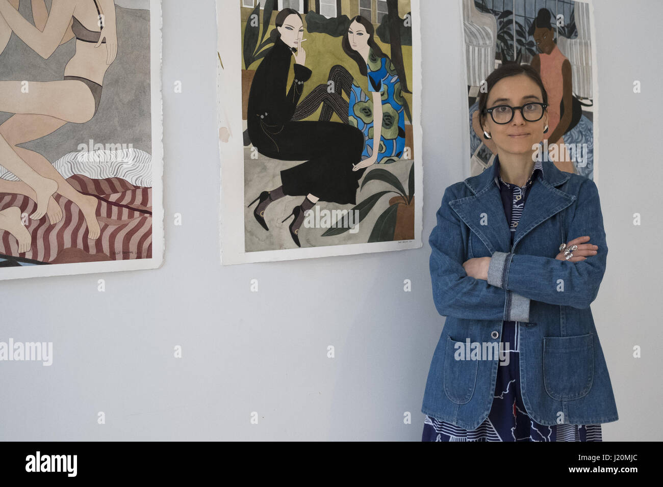 Artist Kelly Beeman presents the new ONESIXONE collection in Madrid ...