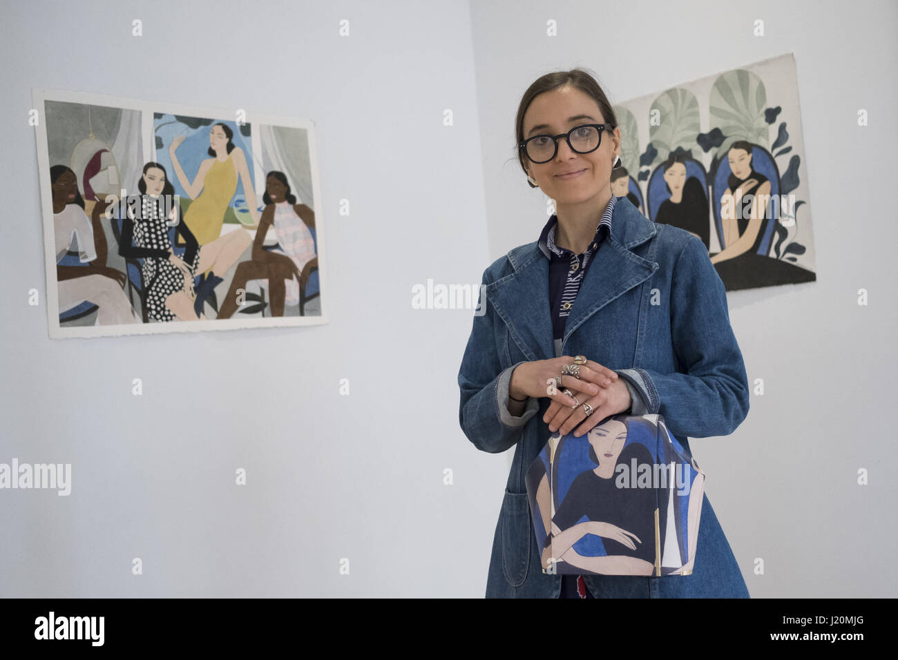 Artist Kelly Beeman presents the new ONESIXONE collection in Madrid ...