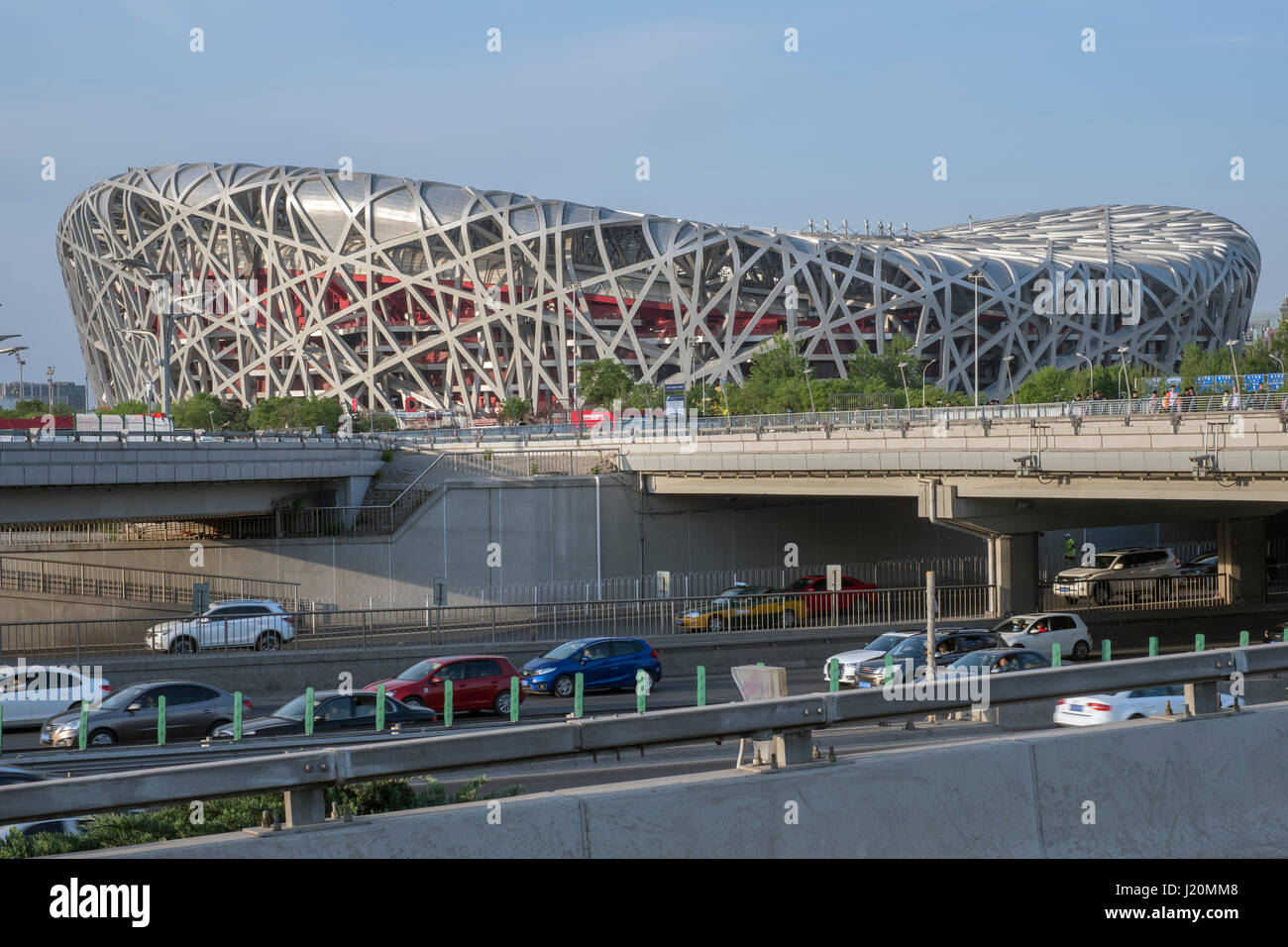 Bird’s Nest Olympic stadium in Beijing, China Stock Photo - Alamy