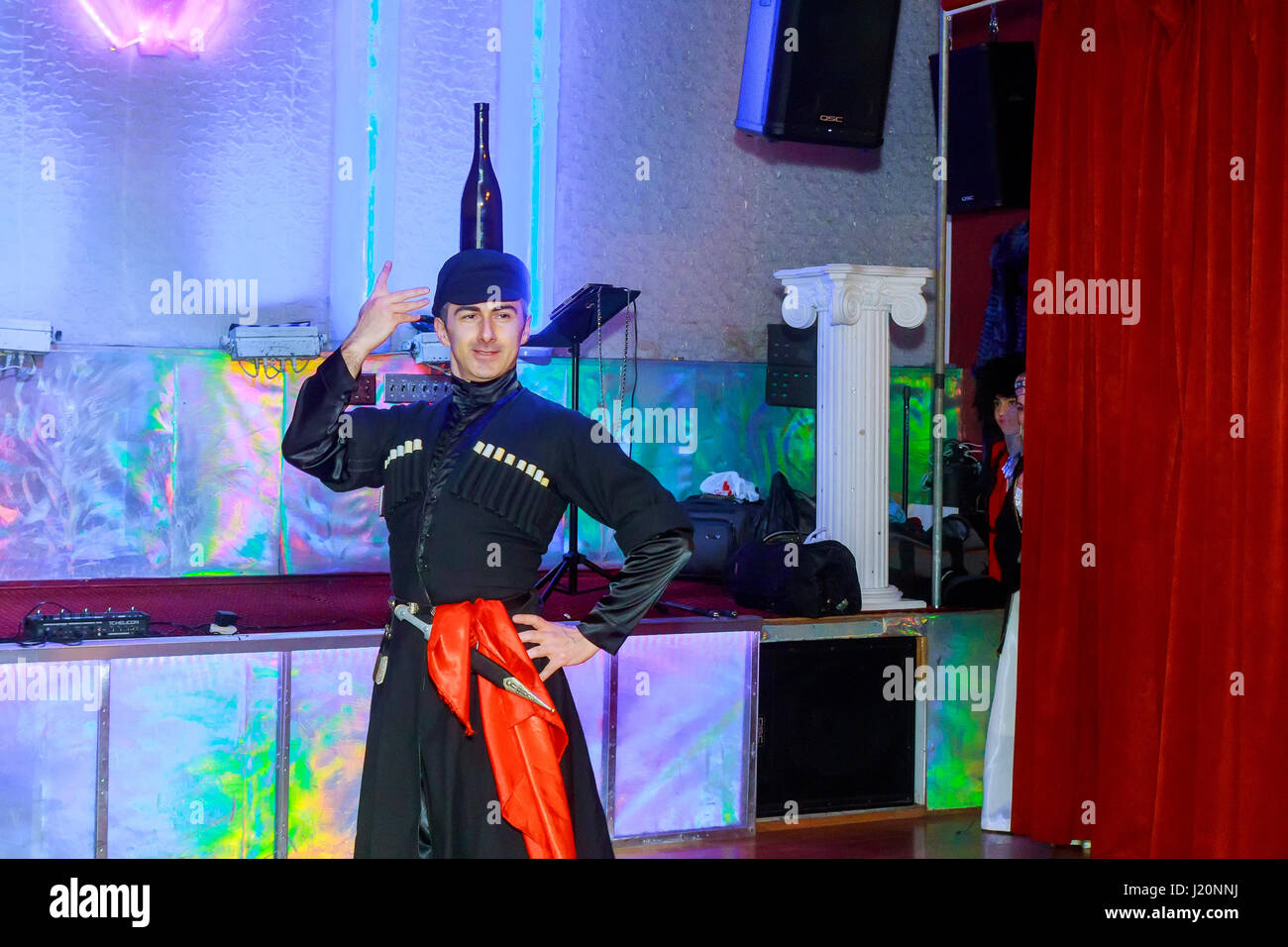 Georgian traditional dancing hi-res stock photography and images - Alamy