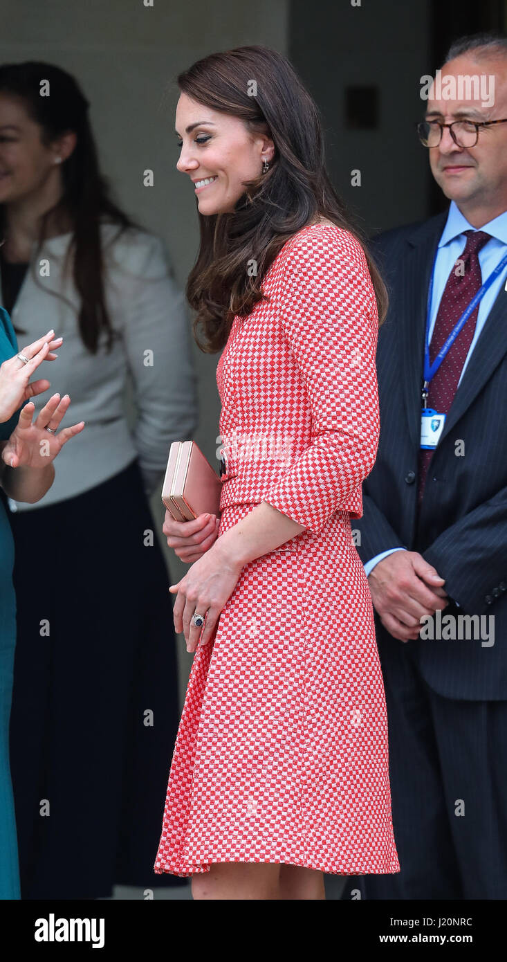 Catherine, Duchess of Cambridge visits the Royal College of ...