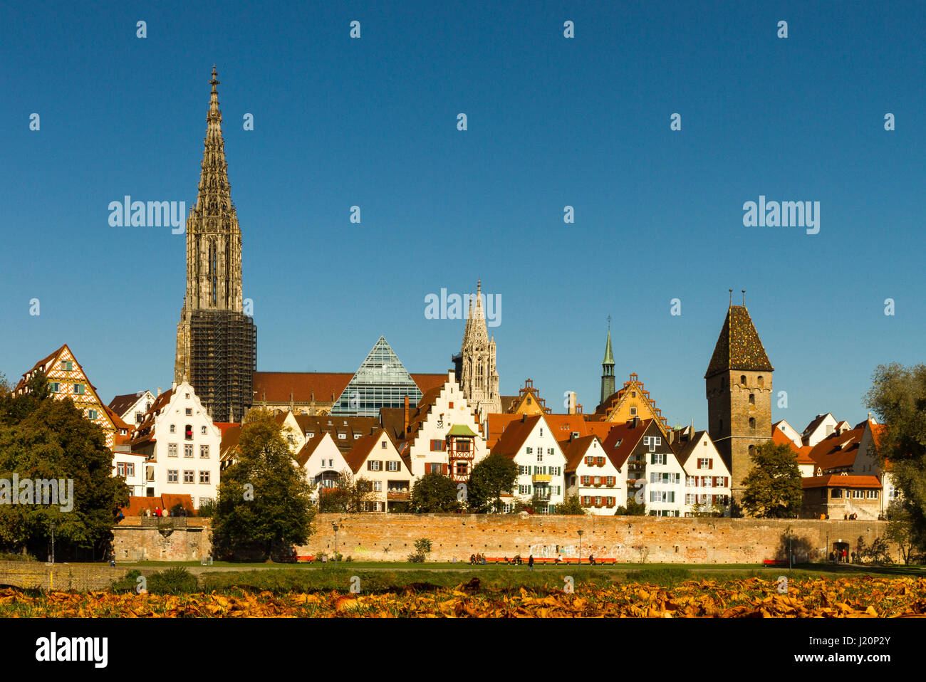 Ulm at the Danube, Germany Stock Photo - Alamy