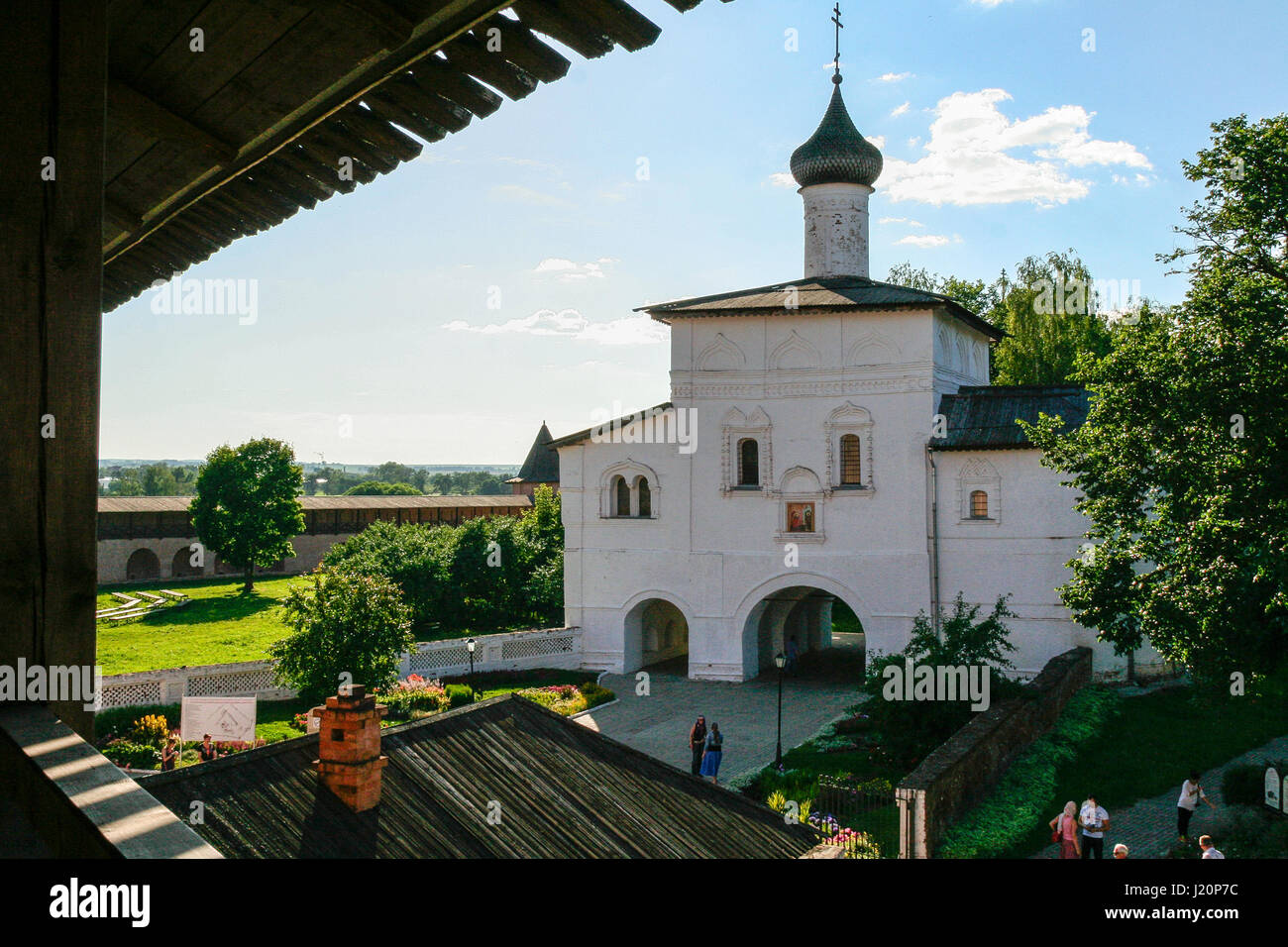 Annunciation gate church, built as Holy gates at the turn of XVI—XVII ...