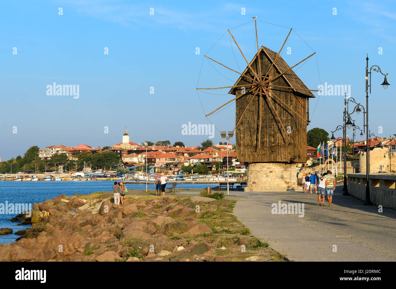The entrance to the old windmill hi-res stock photography and images ...