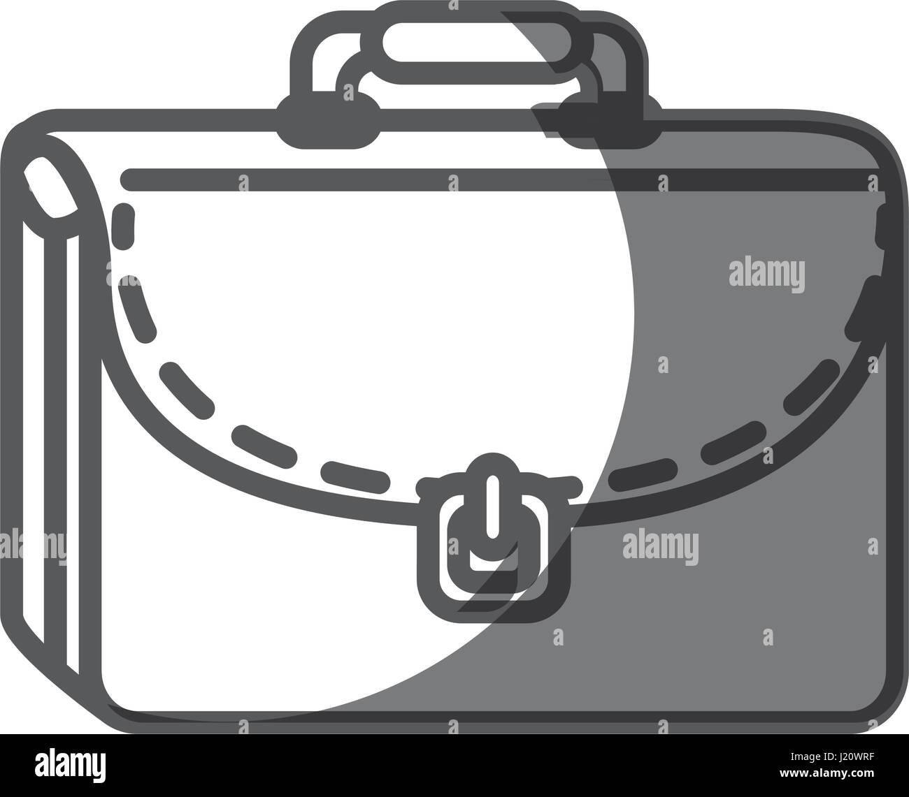 Business briefcase isolated Stock Vector Image & Art - Alamy