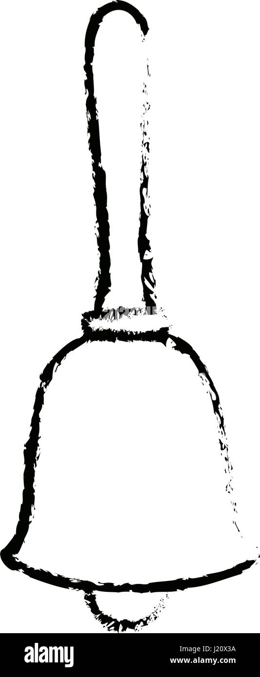 Hand bell isolated Stock Vector Image & Art - Alamy