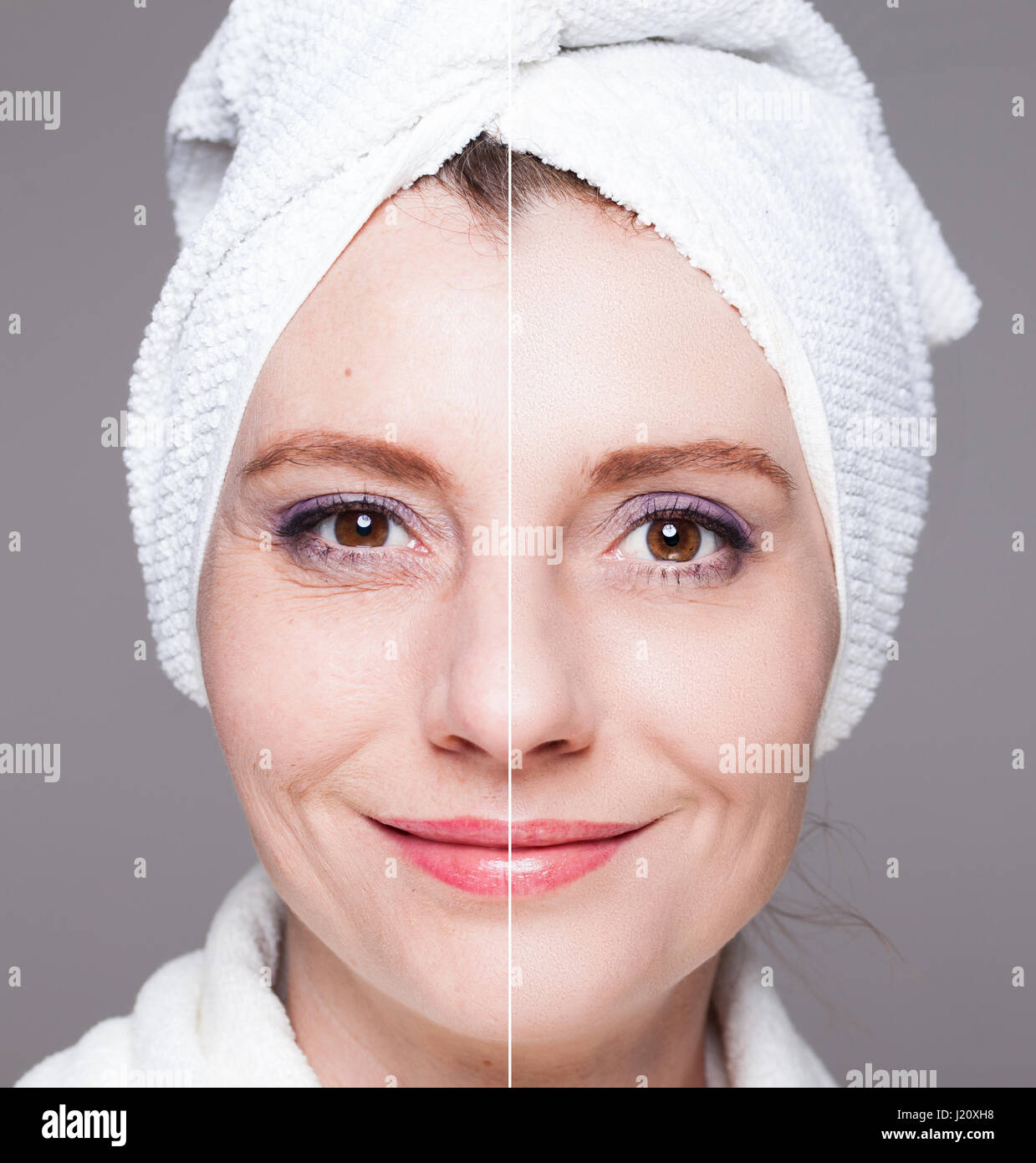 beauty concept - skin care, anti-aging procedures, rejuvenation ...