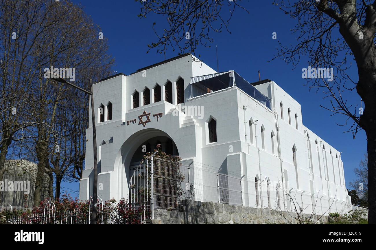 Synagogue in Porto Portugal Stock Photo - Alamy